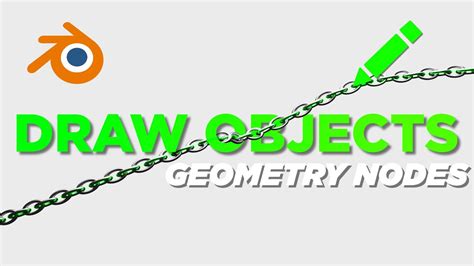 draw objects with geometry nodes in blender youtube