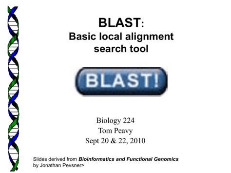 blast basic local alignment search tool