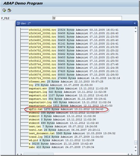 ABAP F4 Help For File On SAP Application Server SAPHub