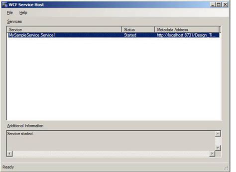 Exploring Wcf Tools Wcfsvchost And Wcftestclient Csdn