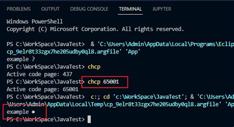 Visual Studio Code VSCode Java UTF 8 Does Not Print Characters To The