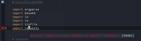 Python Pylint Unable To Import Requests Using Nvim With Pylsp And