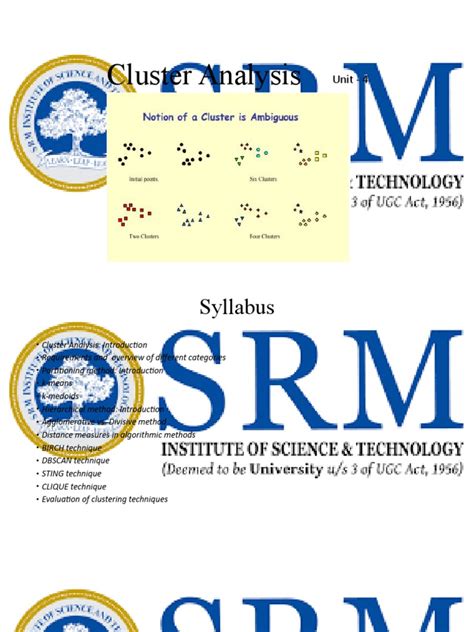 unit 4 modified pdf cluster analysis algorithms