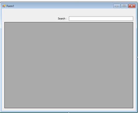 searching data using a textbox in vb and sql server 2018 sourcecodester