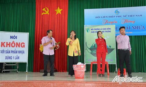 Nói không với đồ nhựa dùng một lần Báo Ấp Bắc điện tử
