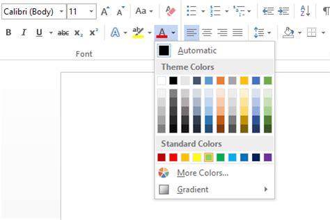 Change Font Color In Microsoft Word GeeksforGeeks
