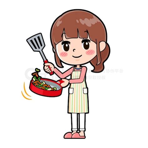 妈妈免抠元素 轮廓围裙妈妈做饭炒菜 模板免费下载 ai格式 626像素 编号63703461 千图网