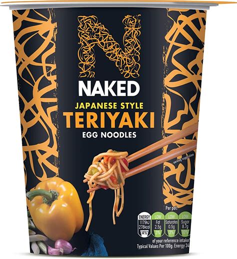 Naked Noodle Vegetarian Japanese Style Teriyaki Egg Noodles G