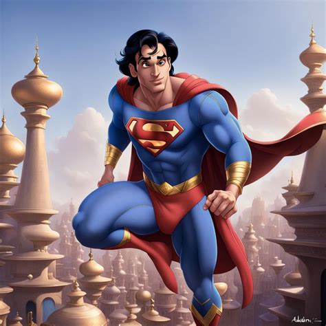 Disneys Aladdin As Superman Ai Generated Artwork Nightcafe Creator