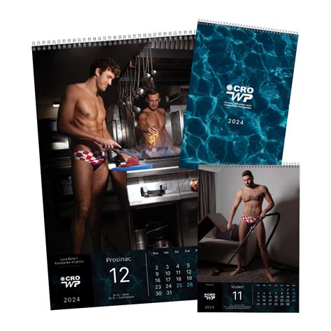 Photos Croatian Water Polo Team Strips Off For Calendar Croatia Week