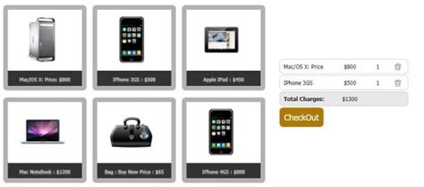Best Jquery Shopping Cart Plugins Onaircode