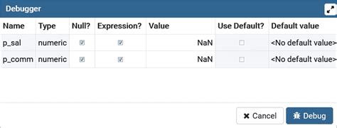 EDB Docs EDB Postgres Advanced Server V13 Debugger