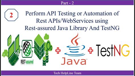 part 2 perform api testing or automation of rest apis web services using rest assured java