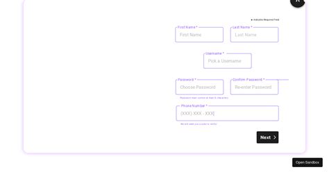 react package codesandbox