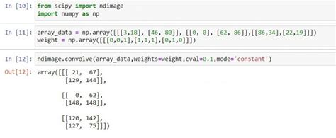 scipy convolve complete guide python guides