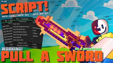 Script Pull A Sword Script No Linkvertise Auto Win Auto Click