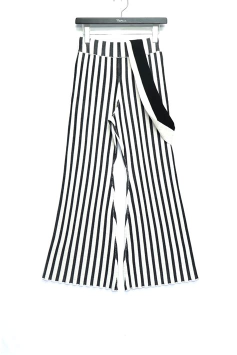 Kotohayokozawaコトハヨコザワのstripe Knit Pants Blackの通販｜palette Art Aliveのオンラインショップ Palette Art