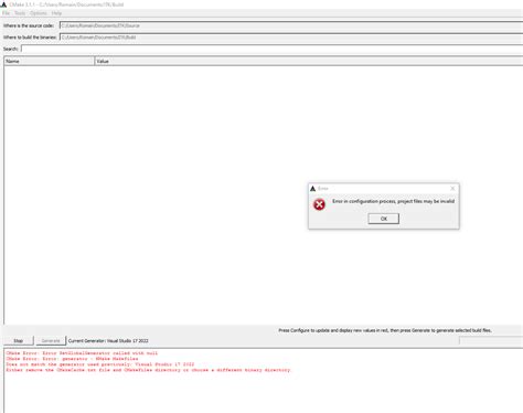 Errors While Launching ITK Beginner Questions ITK