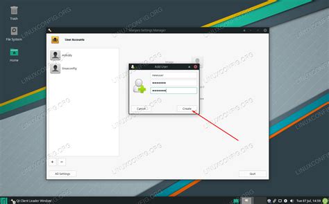 How To Add Remove User On Manjaro Linux LinuxConfig