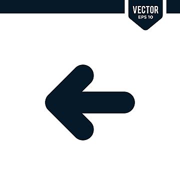 Left Arrow Vector PNG Images Left Arrow Icon Modern Collection