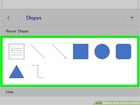 How Do I Draw A Circle In Word