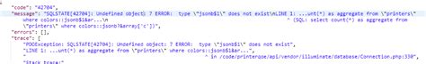 Postgresql On Laravel Using Builder Query WhereRaw Stack Overflow