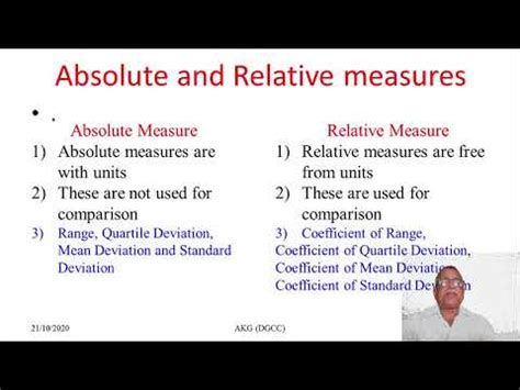 Statistics Lecture No 27 Measures Of Dispersion 1 YouTube