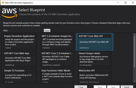 Deploy Asp Net Core Web Api Or Rest Api In Aws Lambda Serverless