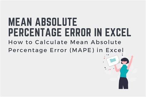 how to calculate mean absolute percentage error mape in excel that excel site