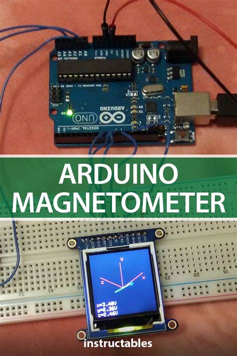 Arduino Magnetometer Arduino Arduino Projects Arduino Projects Diy