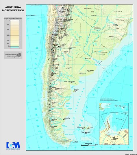 阿根廷地图英文版 阿根廷地图库 地图窝