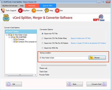 How To Convert VCard VCF Contacts To Excel CSV On Windows