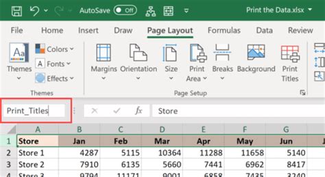 How To Print The Top Row On Every Page In Excel Repeat Row Column Headers