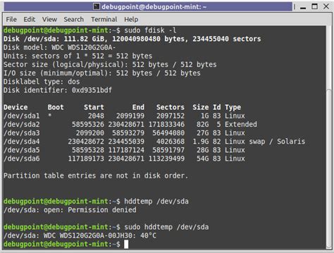How To Check CPU And HDD Temperature In Ubuntu And Other Linux