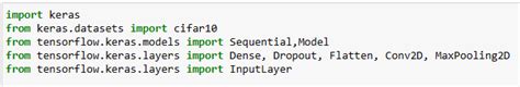 tensorflow importerror cannot import name input from keras engine stack overflow
