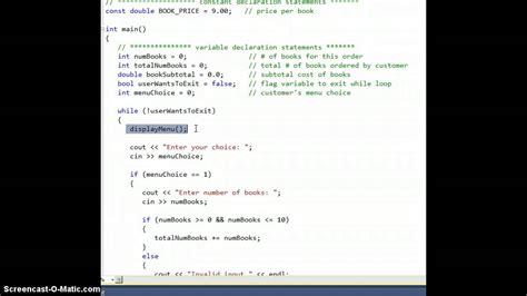 c void function youtube