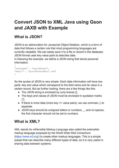 SOLUTION Convert Json To Xml Java Using Gson And Jaxb With Example