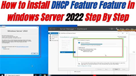 How To Install DHCP Feature In Windows Server 2022 Step By Step Guide