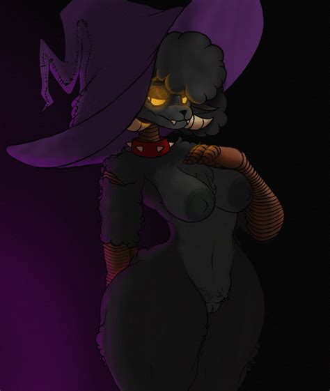 Rule 34 Animatronic Anthro Areola Black Eyes Black Fur Black Sheep Black Wool Bovid Breasts