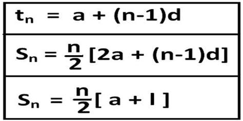 arithmetic sequence numbers