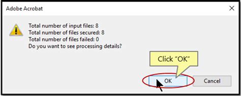 securing pdf files with automatically generated passwords