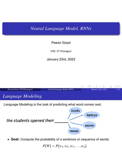 an introduction to neural language models recurrent networks for predicting sequential data