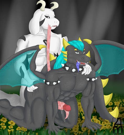 Rule 34 Anal Anal Sex Anthro Asriel Dreemurr Asriel Dreemurr God Form Black Sclera Bodily
