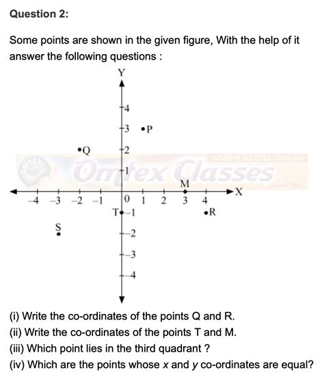 education chapter 7 coordinate geometry mathematics part ii solutions for class 9 math