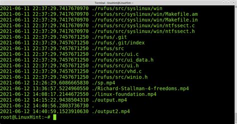 How To Find Last Modified Files In Linux
