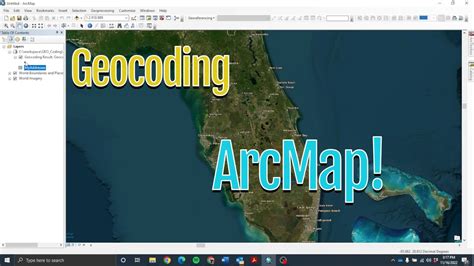 Simple Geocoding In ArcGIS ArcMap YouTube