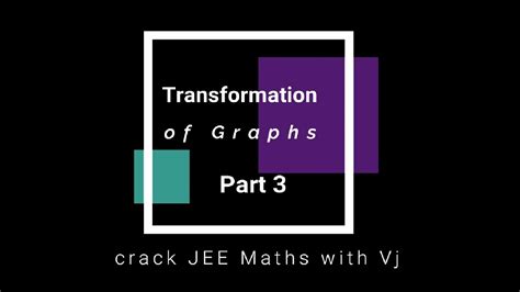 graph transformation of graphs part 3 functions iit jee main and advanced youtube