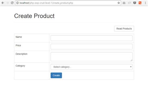 php oop crud tutorial php object oriented programming step by step guide