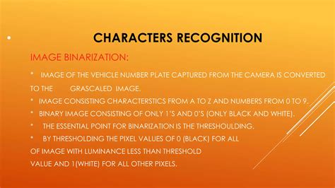 Vehicle Number Plate Recognition Using Matlab PPT