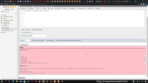How To Join Tables Or More In Mysql Phpmyadmin Xampp Localhost